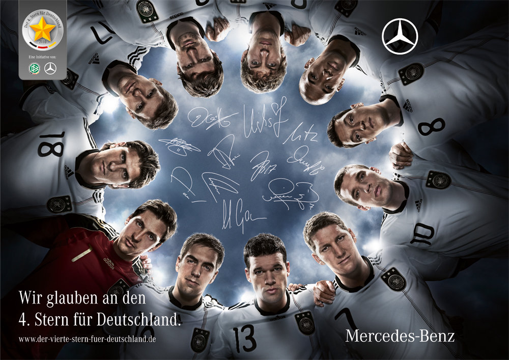 KLAUS MERZ — Mercedes Benz WM Campaign